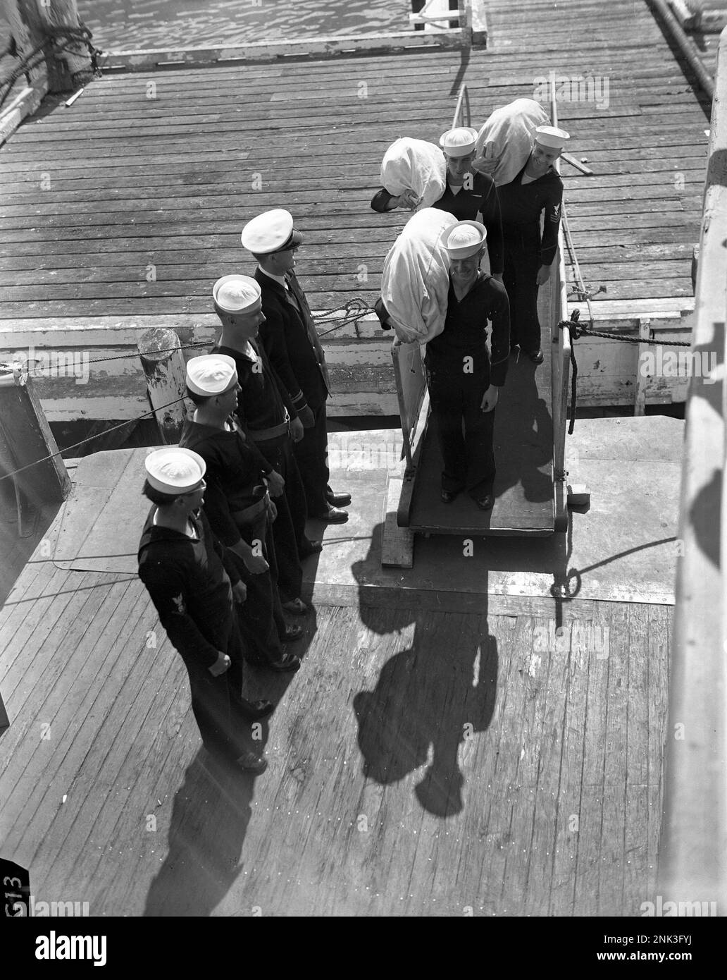 The Delta Queen being used to house Naval Reserve crew members probably ...