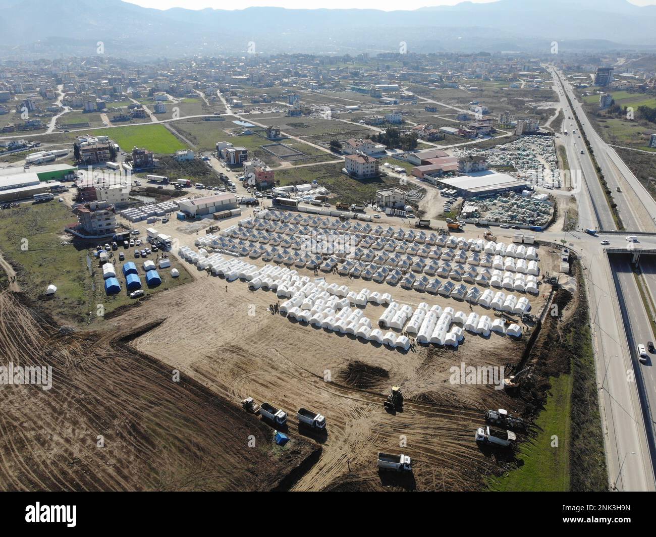 Antakya, Hatay, Turkey Drone Footage - February 14th, 2023: Turkey ...