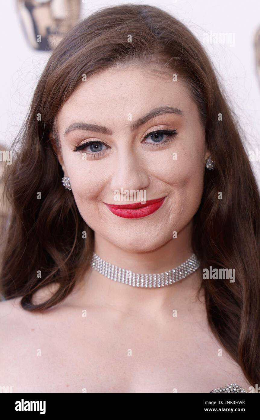 Amber Doig-Thorne poses for photographers upon arrival at the 76th ...