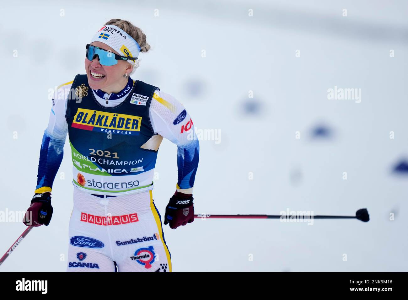 Sweden's Jonna Sundling competes during the Women's Sprint Classic ...