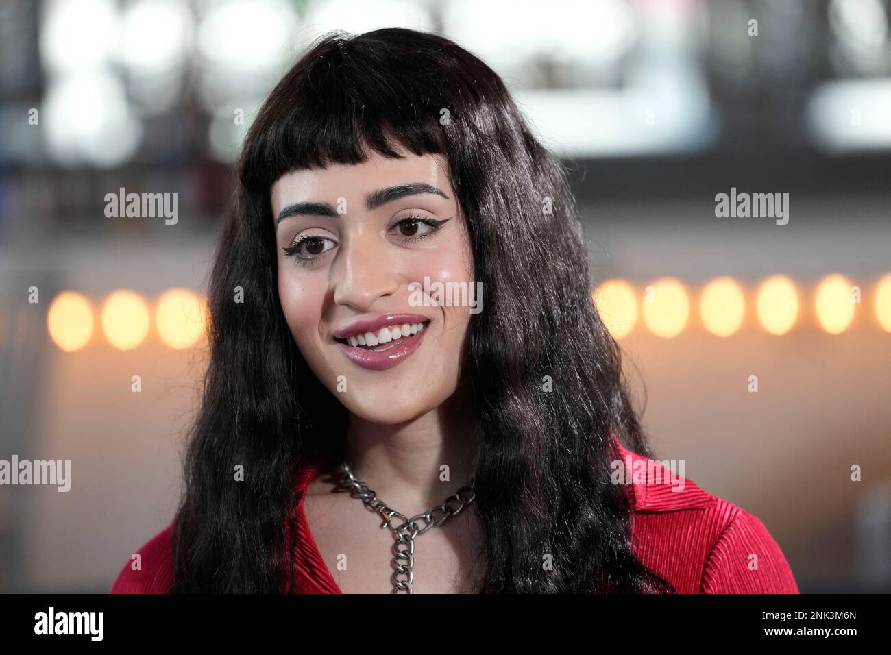 Musician Villano Antillano, of Puerto Rico, appears during an interview ...