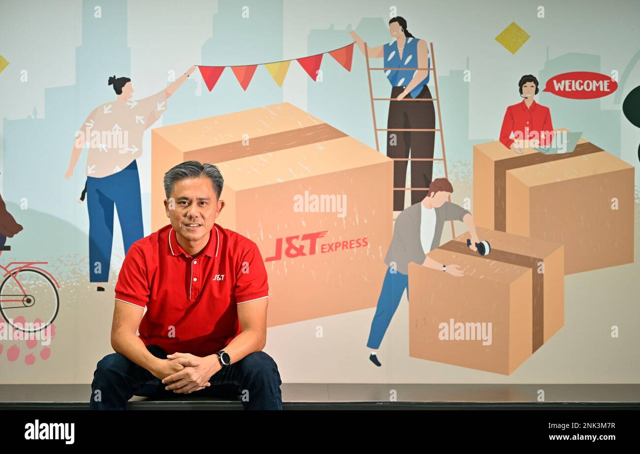 Andrew Sim, CEO of logistics firm J&T Express Singapore, 13 May 2022 ...
