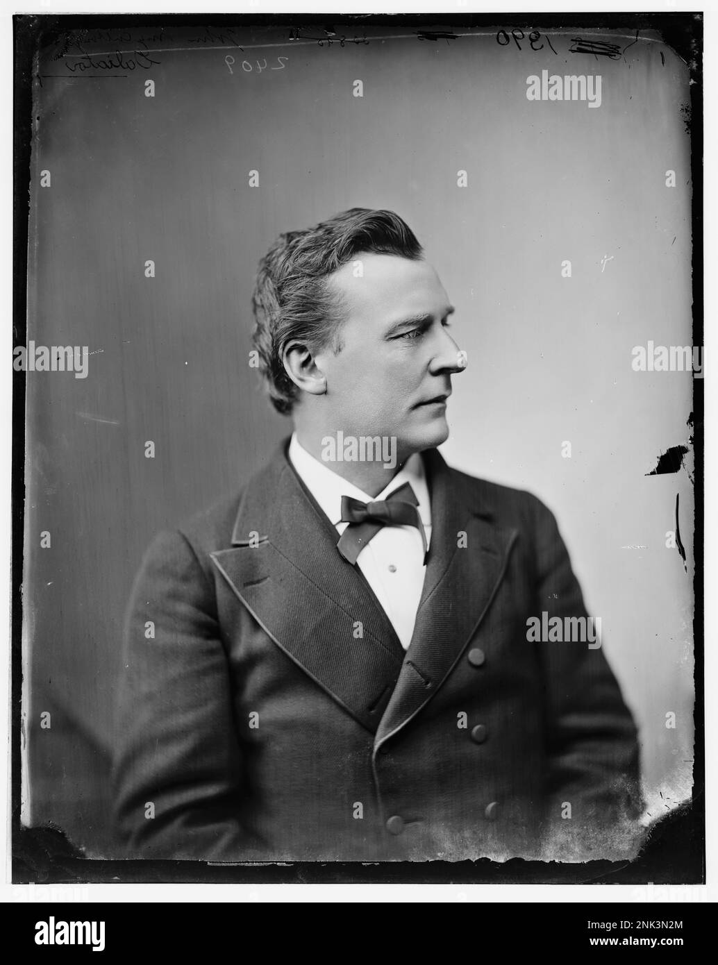 Portrait of John McCullough, actor, from the Brady-Handy Collection at ...
