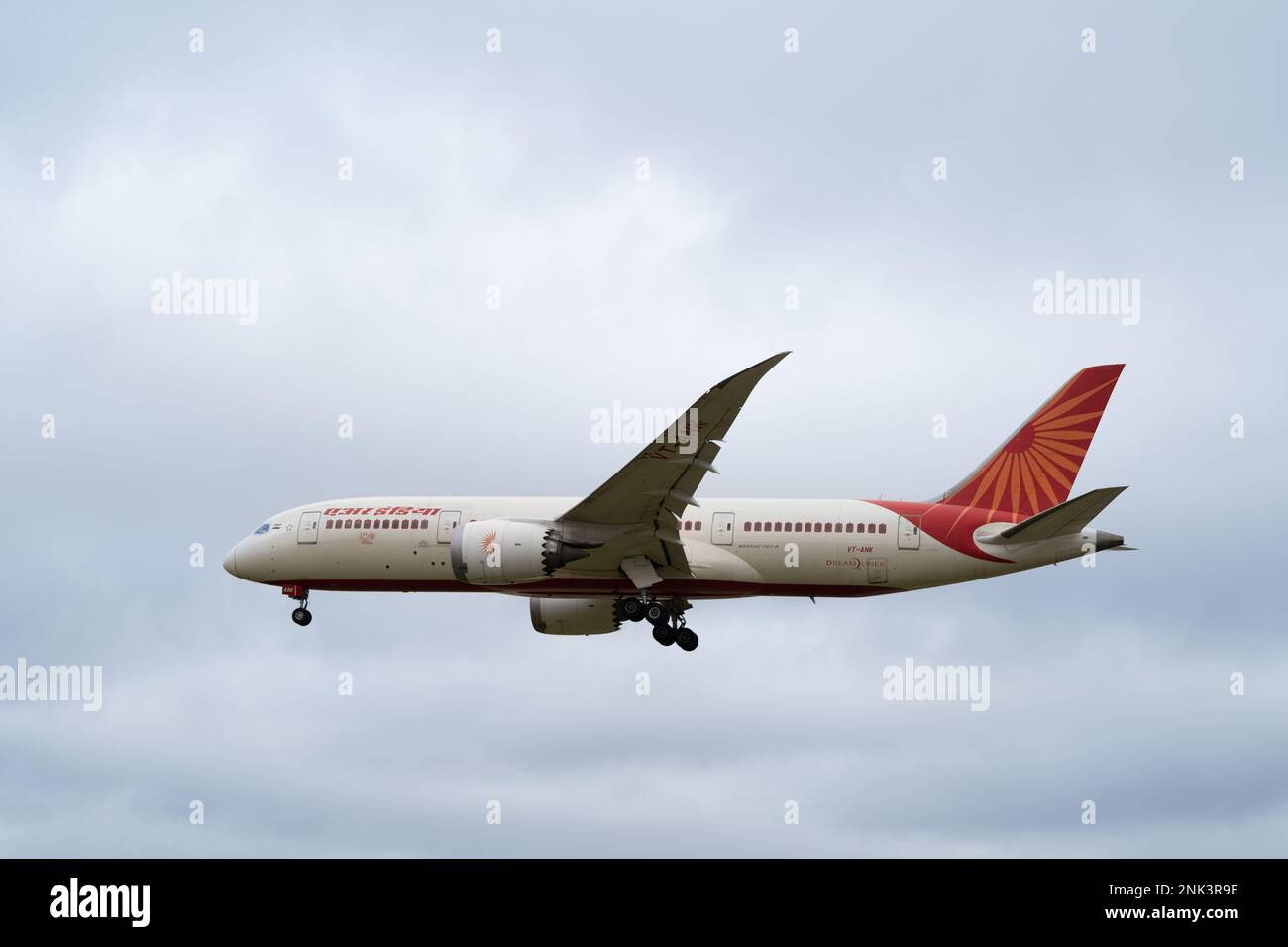 Heathrow, London - February 20th 2023: Air India Boeing 787-8 Final ...