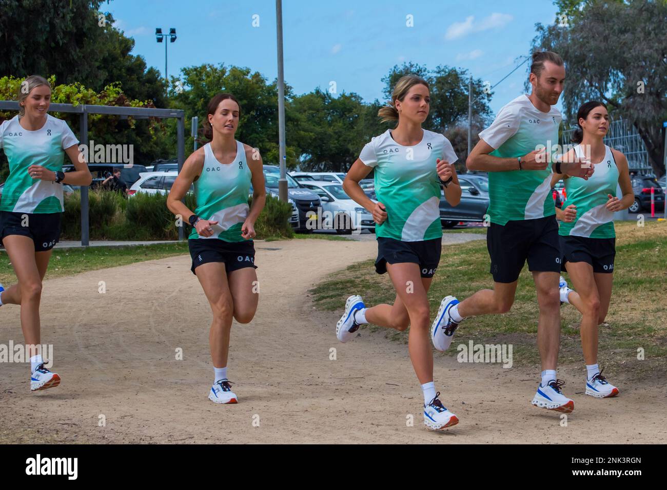 Melbourne, Australia - 22 Feb 2023, Australian elite athletes Maudie ...