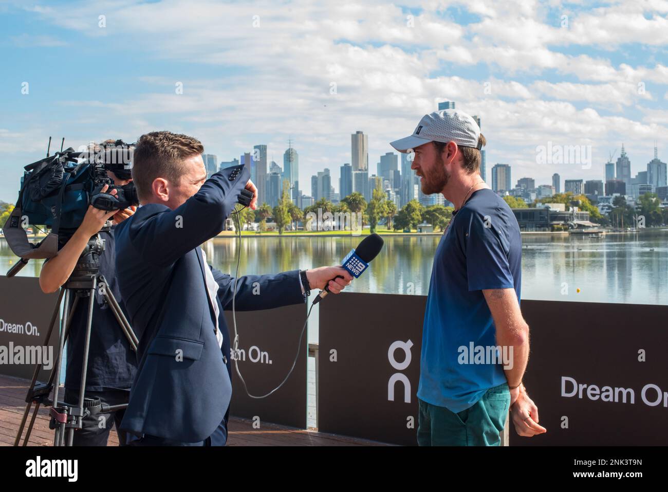 Melbourne, Australia. 22nd Feb, 2023. Australian middle distance runner ...