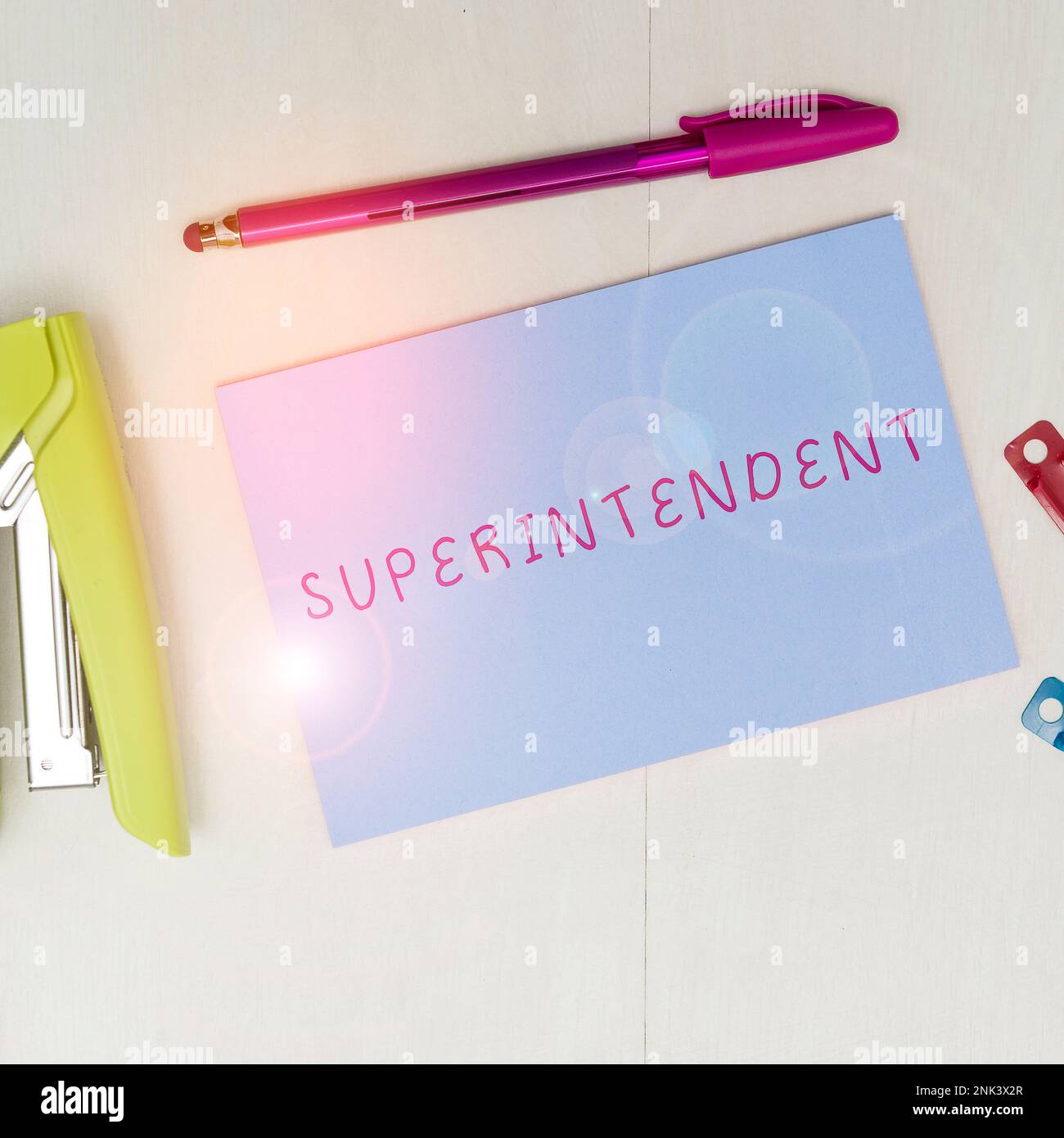 Inspiration showing sign Superintendent. Business idea a person who ...
