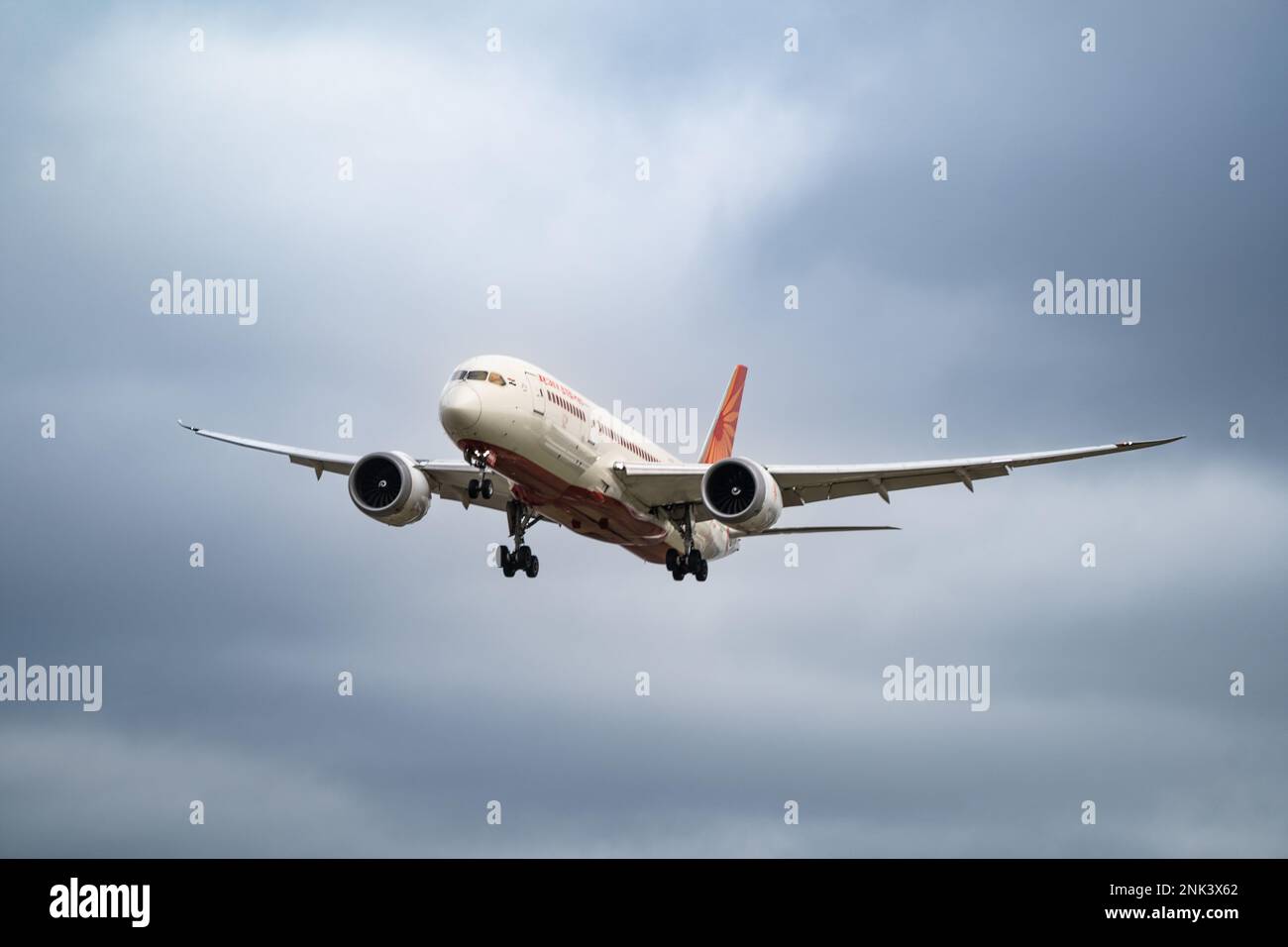 Heathrow, London - February 20th 2023: Air India Boeing 787-8 Final ...