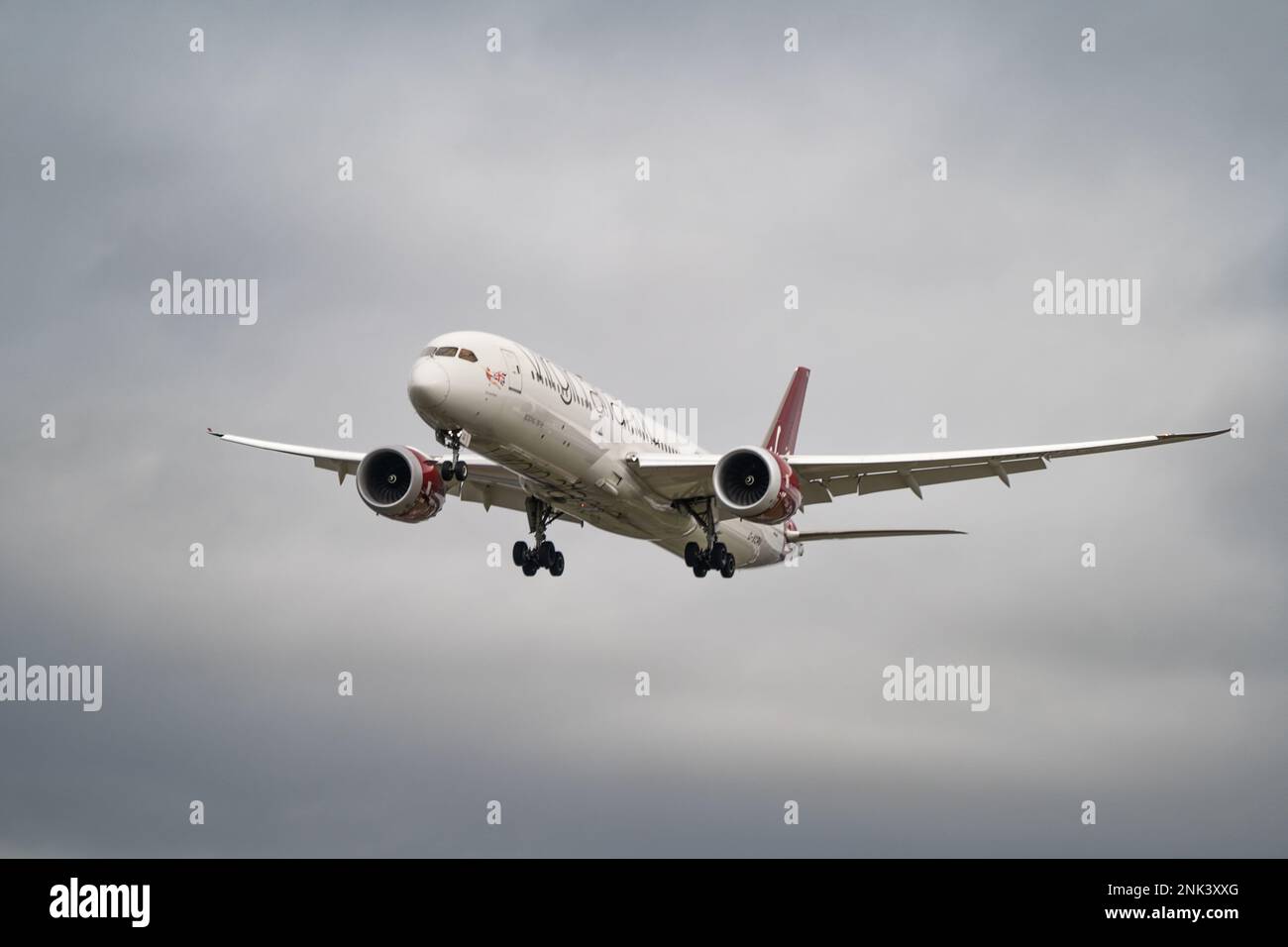 Heathrow, London - February 20th 2023: Virgin Atlantic Final Approach ...