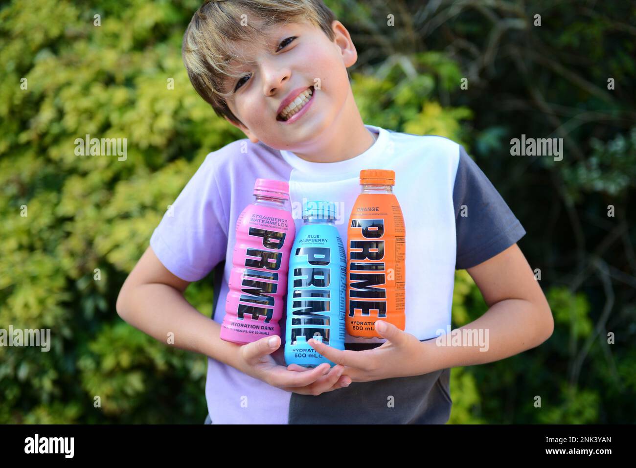 Pride of having Prime drinks Stock Photo - Alamy