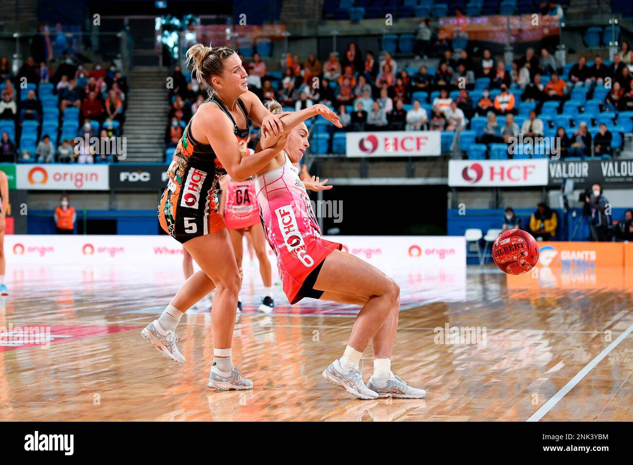 SYDNEY, AUSTRALIA - MAY 29: Jamie-Lee Price of the Giants Netball and ...