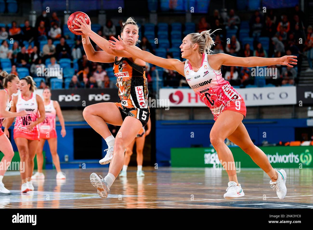 SYDNEY, AUSTRALIA - MAY 29: Jamie-Lee Price of the Giants Netball ...