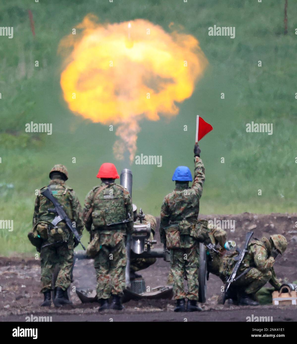 Fuji Firepower Exercise conducted by the Japan Ground Self-Defense ...