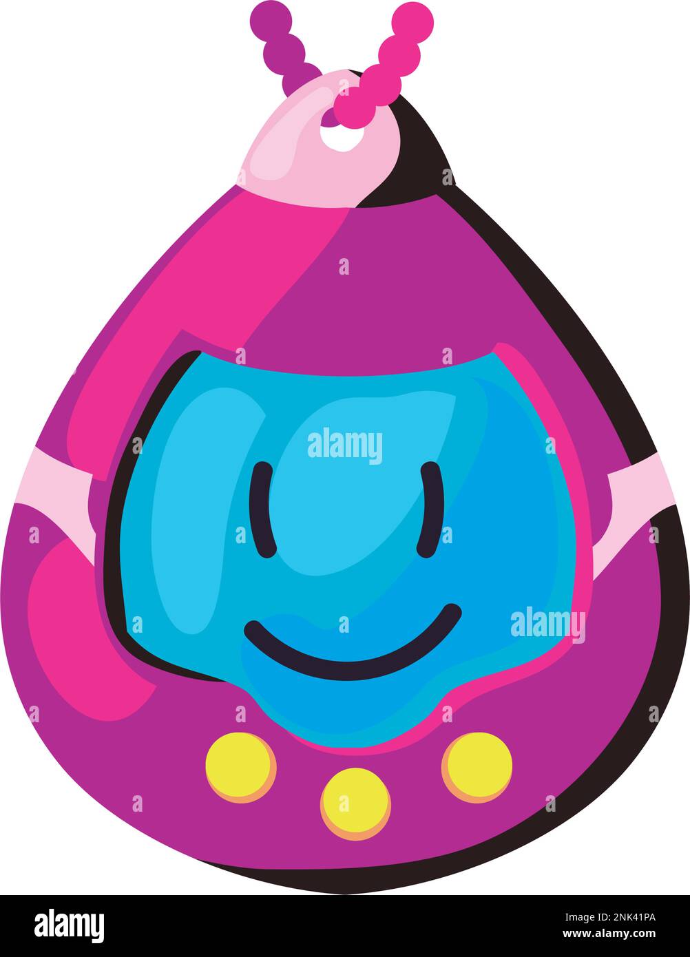 pink virtual pet Stock Vector Image & Art - Alamy