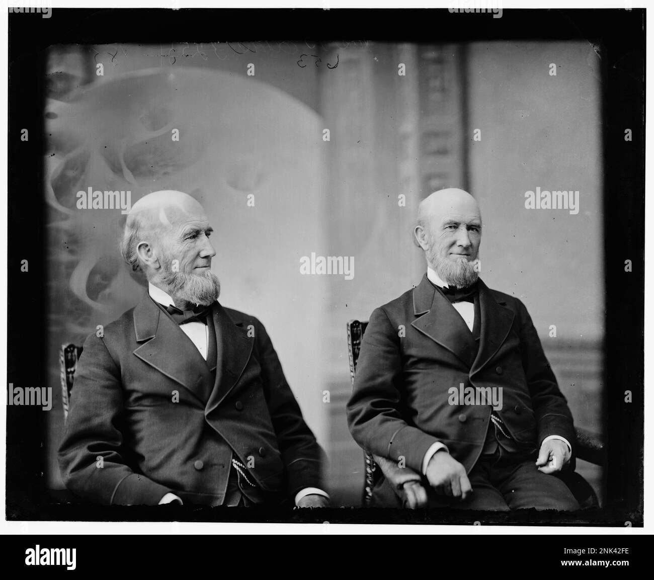 Portrait of Hon. James B. Eads, a U.S. engineer known for building the ...