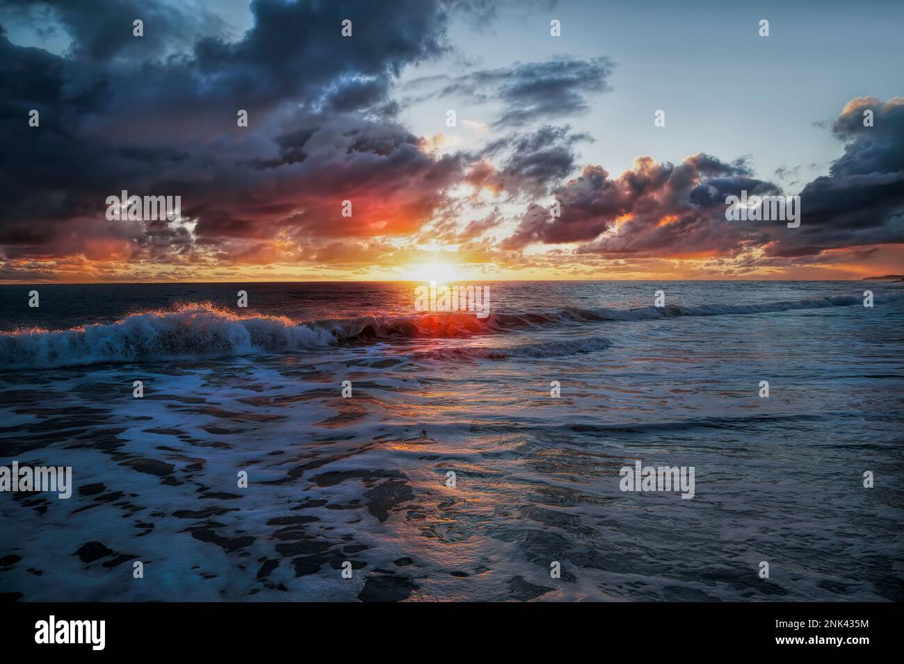 Beautiful sunset beach in Perth Western Australia Stock Photo - Alamy