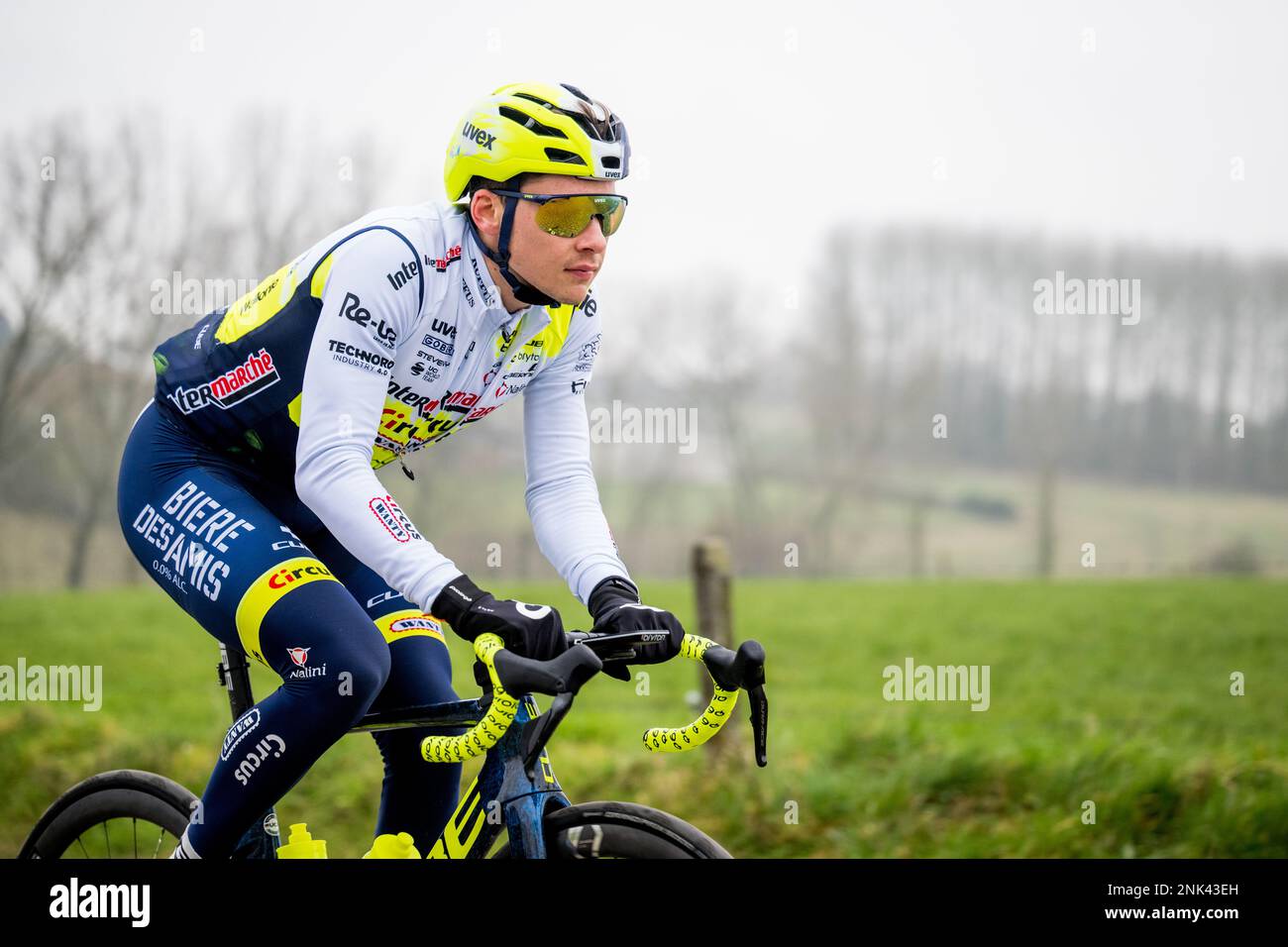 Belgian Rune Herregodts of Intermarche-Circus-Wanty pictured in action ...