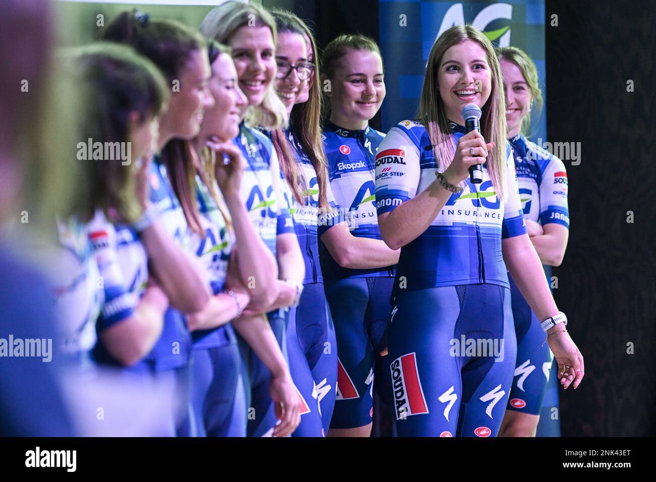 Brussels. 23/02/2023, AG Insurance - Soudal Quick-Step Maaike Boogaard ...