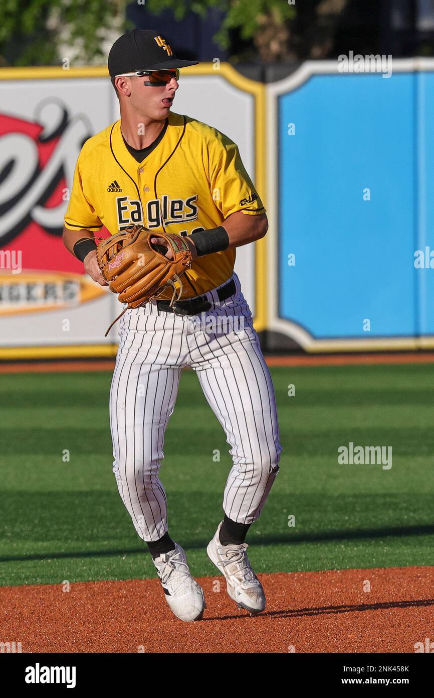 May 27, 2022: Southern Miss. infielder Dustin Dickerson (10) during a ...