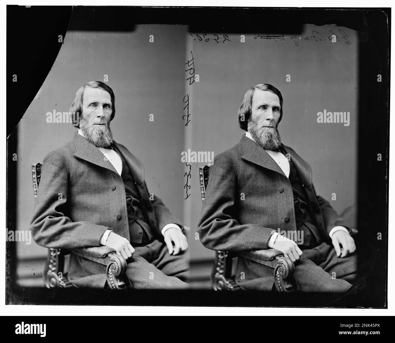 Portrait of Hon. Samuel Bell Maxey, Confederate general and commander ...