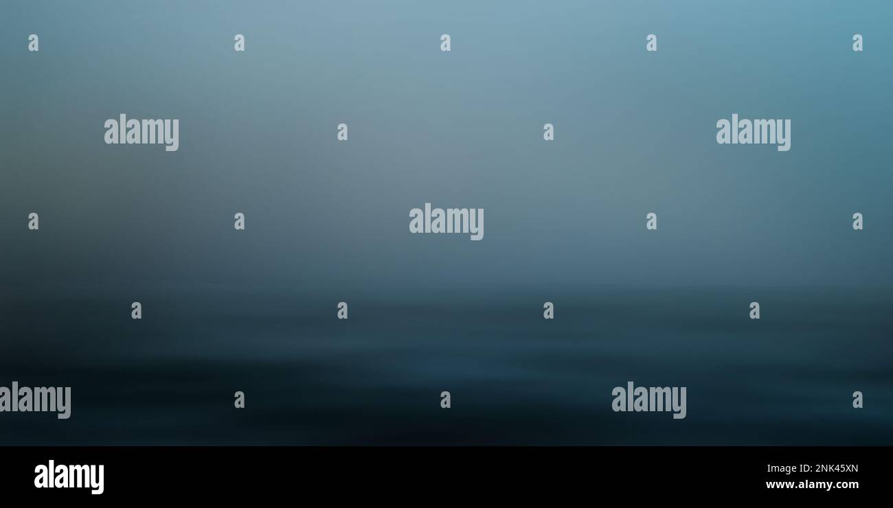 horror black blue sky, dark black depression scary sea, haunted ocean ...