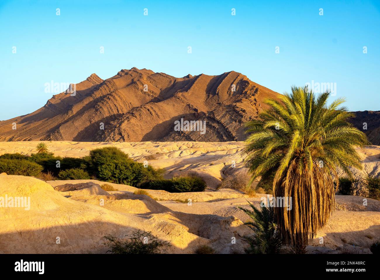 Afrika, Marokko, Südmarokko, Landschaft südlich der Stadt Tata Stock ...