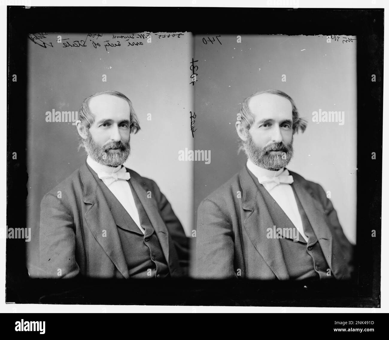 Portrait of F.W. Seward, Assistant Secretary of State under President ...