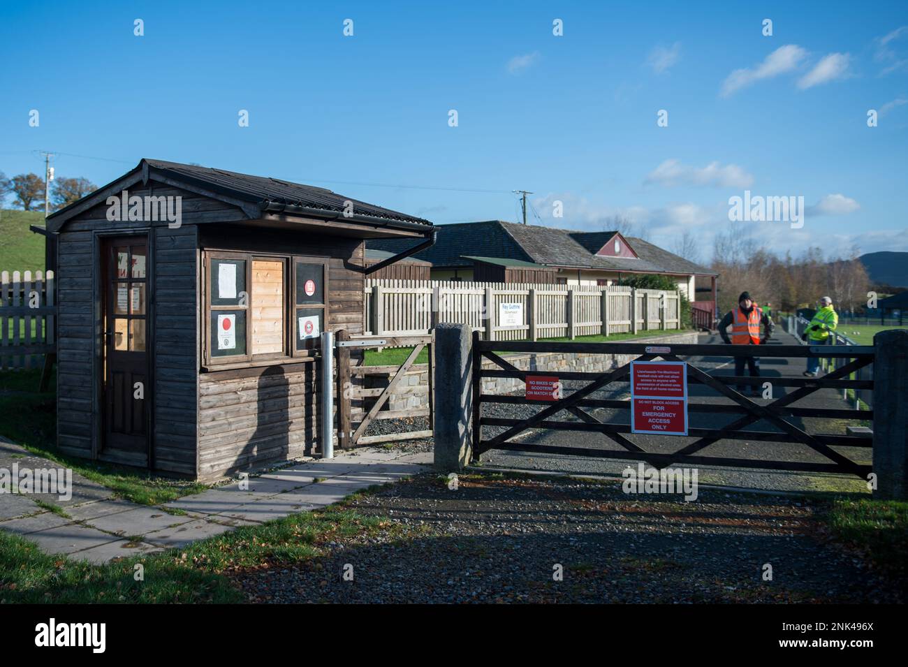 LLANRHAEADR YM MOCHNANT, WALES - 27 NOVEMBER 2021: JD Cymru North ...