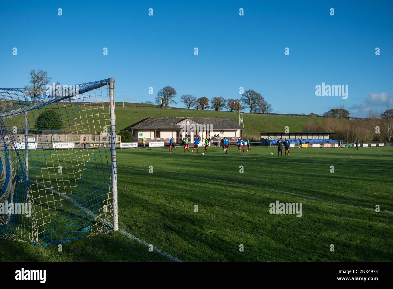 LLANRHAEADR YM MOCHNANT, WALES - 27 NOVEMBER 2021: JD Cymru North ...