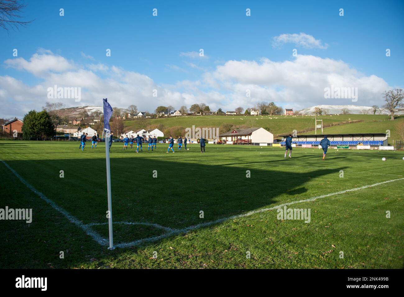 LLANRHAEADR YM MOCHNANT, WALES - 27 NOVEMBER 2021: JD Cymru North ...