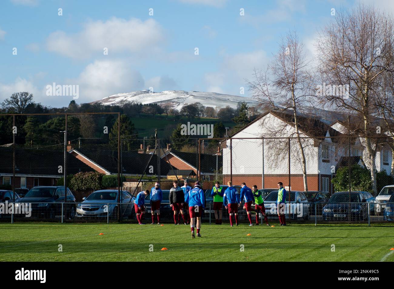 LLANRHAEADR YM MOCHNANT, WALES - 27 NOVEMBER 2021: JD Cymru North ...