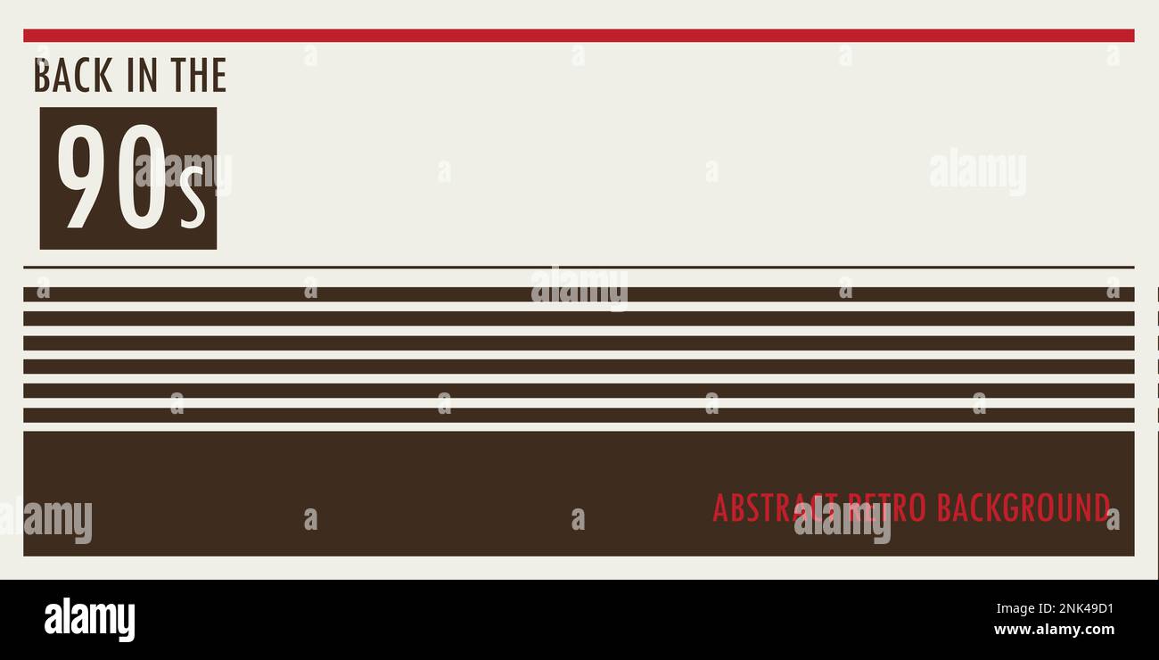 Abstract retro background back in the 90s Stock Vector Image & Art - Alamy