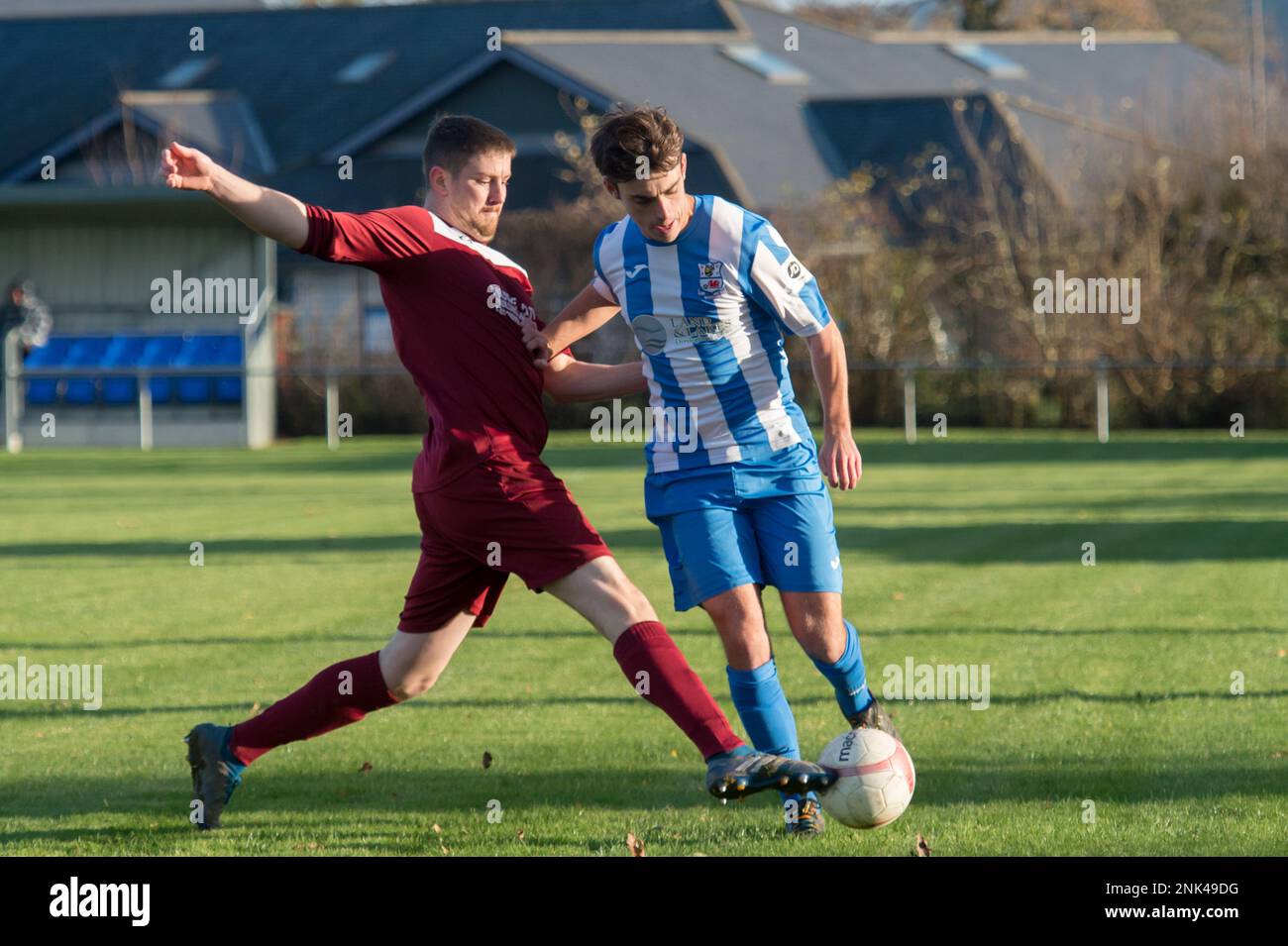 LLANRHAEADR YM MOCHNANT, WALES - 27 NOVEMBER 2021: JD Cymru North ...