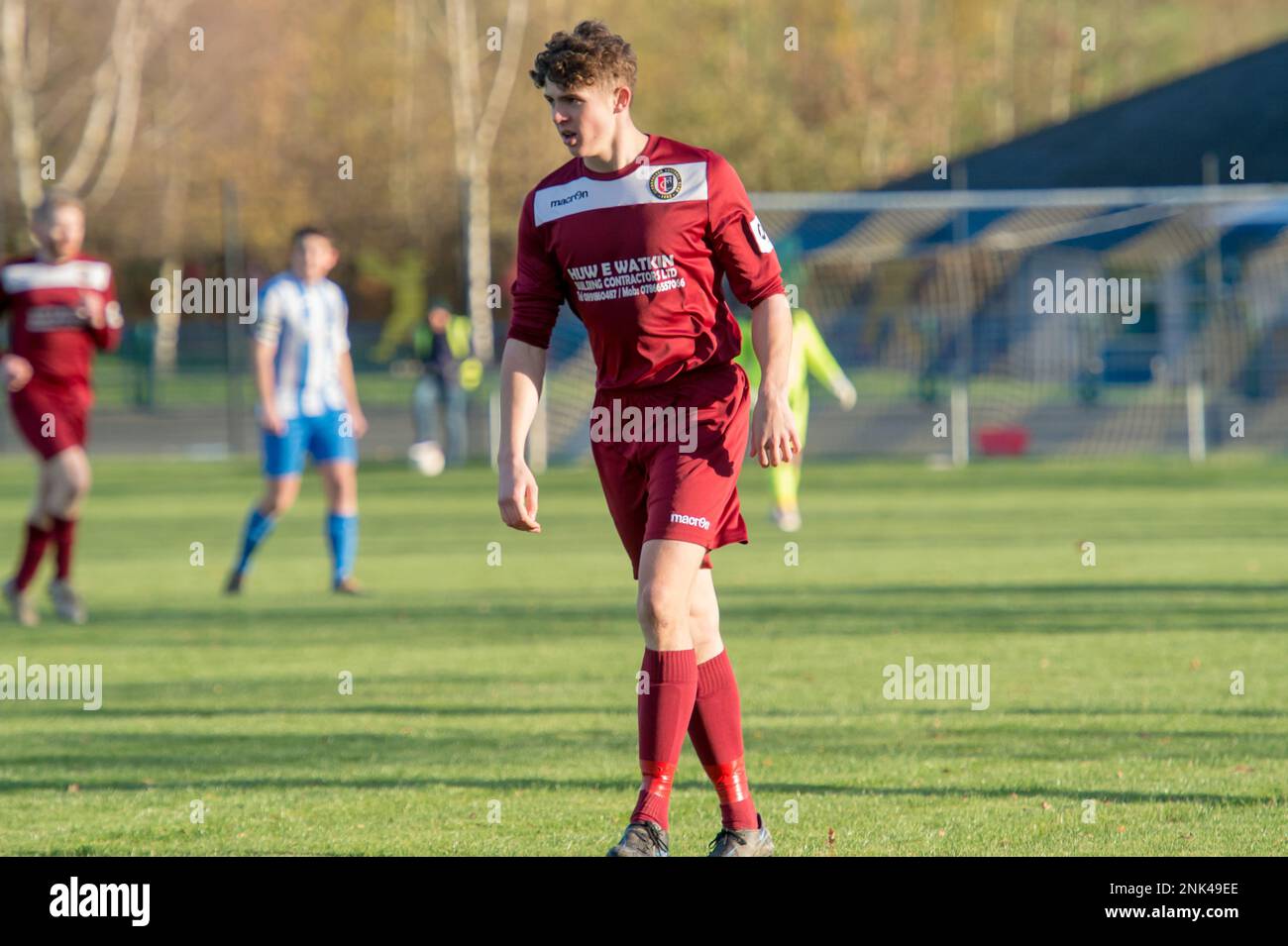 LLANRHAEADR YM MOCHNANT, WALES - 27 NOVEMBER 2021: JD Cymru North ...