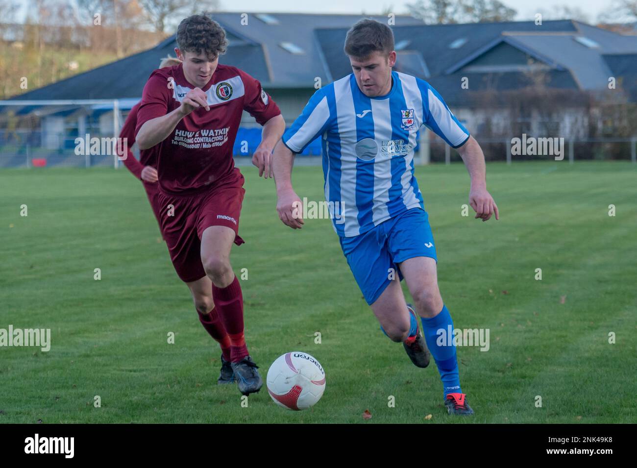 LLANRHAEADR YM MOCHNANT, WALES - 27 NOVEMBER 2021: JD Cymru North ...