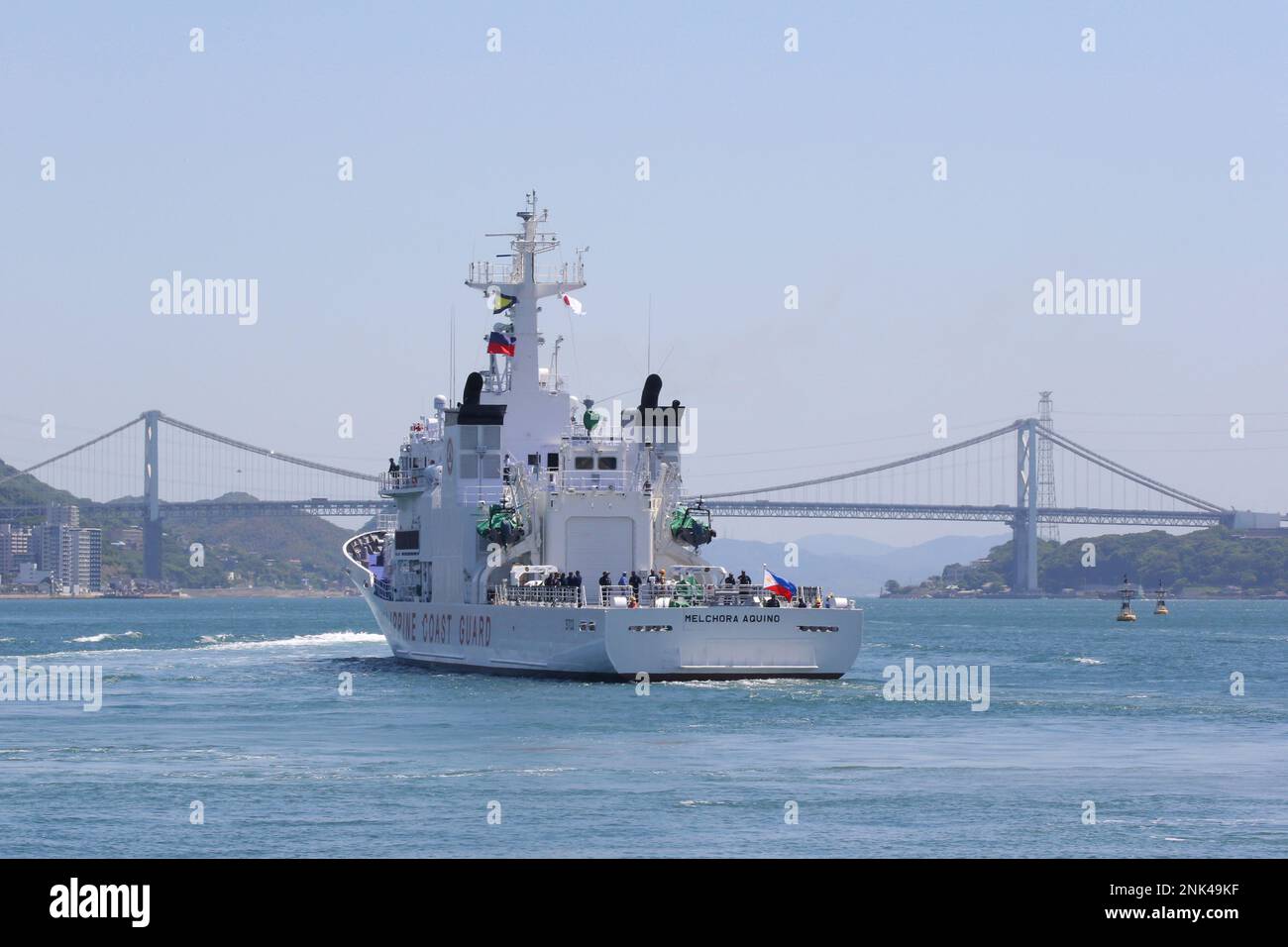Multi-Role Response Vessel (MRRV) departs for the Philippines in ...