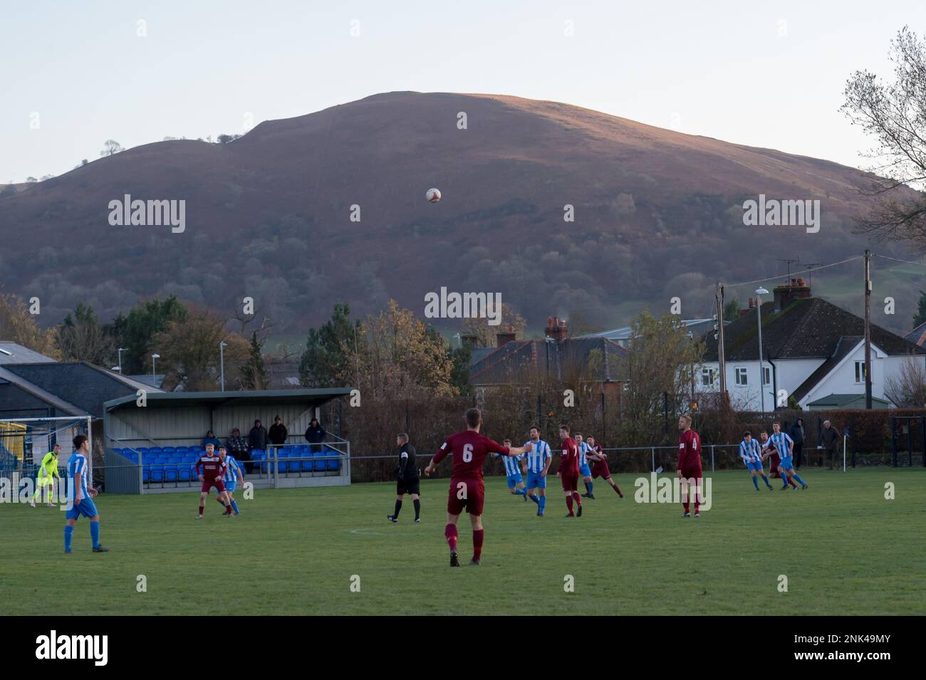 LLANRHAEADR YM MOCHNANT, WALES - 27 NOVEMBER 2021: JD Cymru North ...