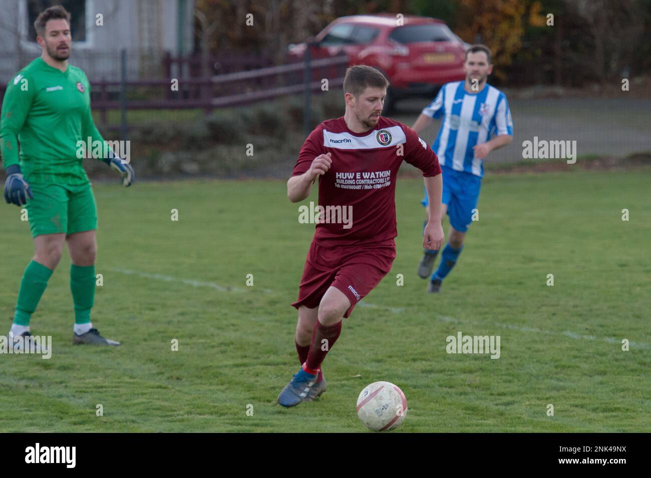 LLANRHAEADR YM MOCHNANT, WALES - 27 NOVEMBER 2021: JD Cymru North ...