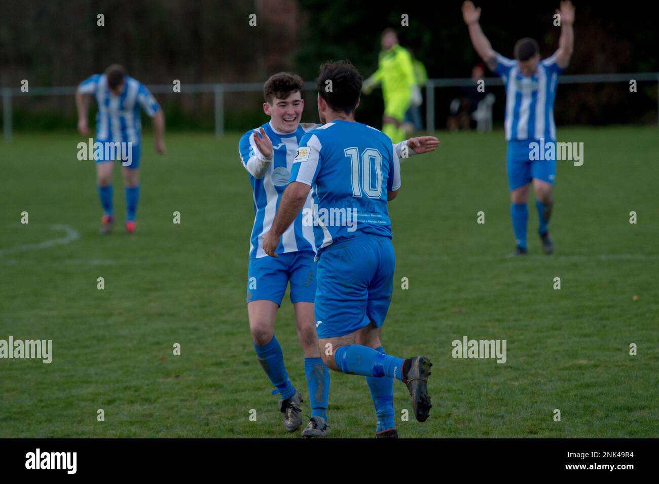 LLANRHAEADR YM MOCHNANT, WALES - 27 NOVEMBER 2021: JD Cymru North ...