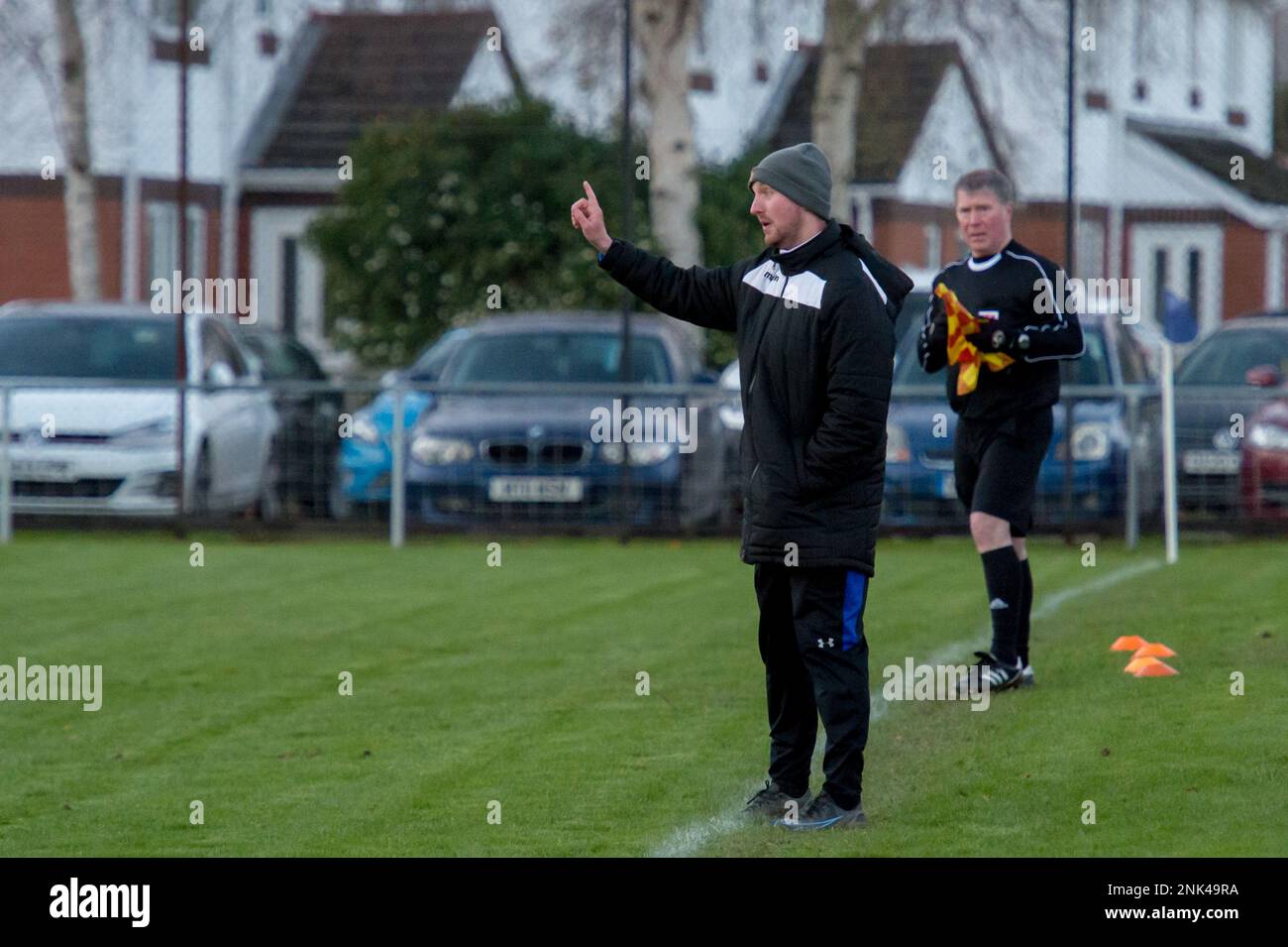 LLANRHAEADR YM MOCHNANT, WALES - 27 NOVEMBER 2021: JD Cymru North ...