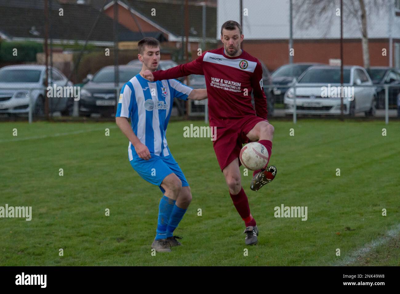 LLANRHAEADR YM MOCHNANT, WALES - 27 NOVEMBER 2021: JD Cymru North ...