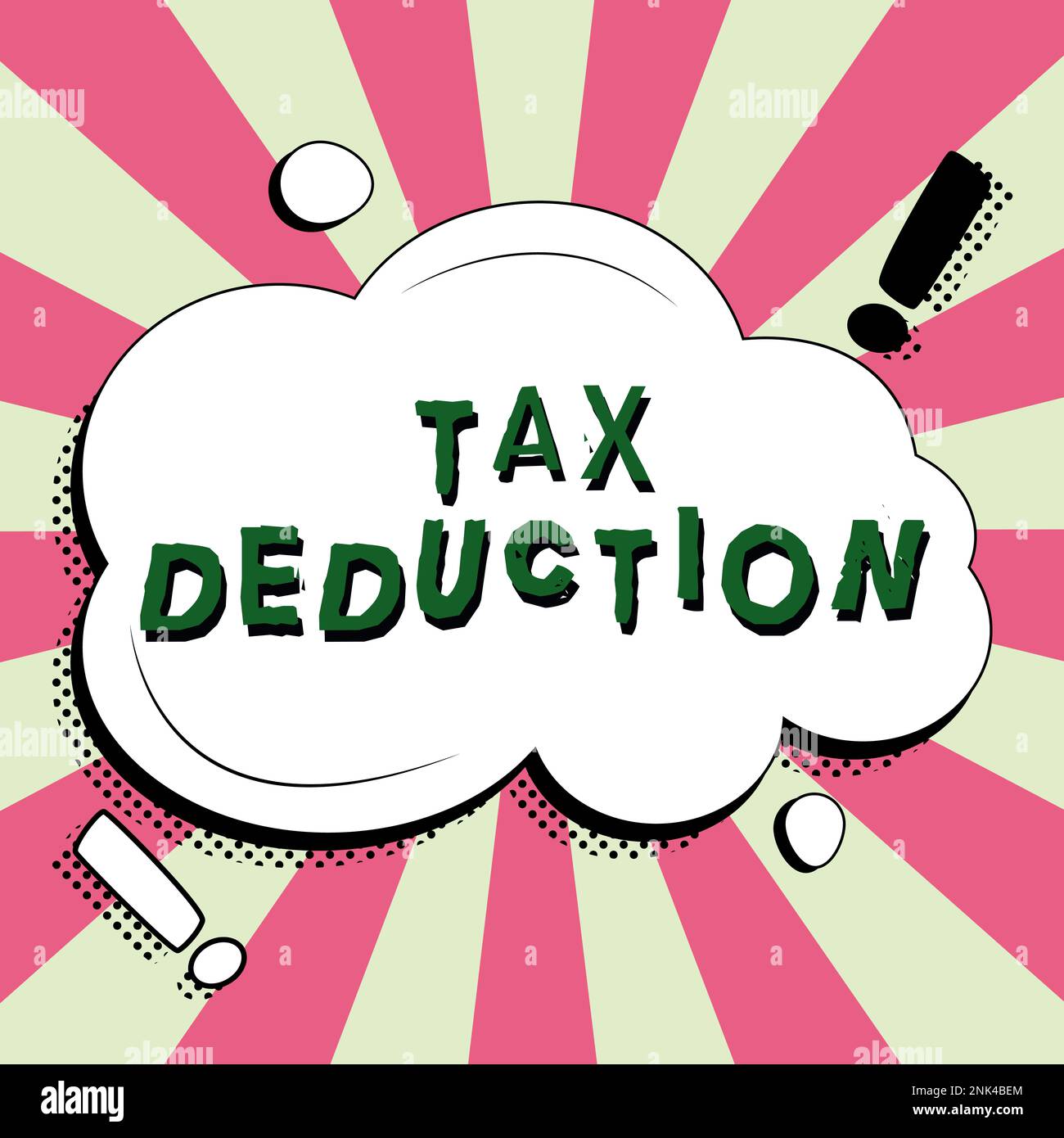 Hand writing sign Tax Deduction. Internet Concept amount subtracted ...