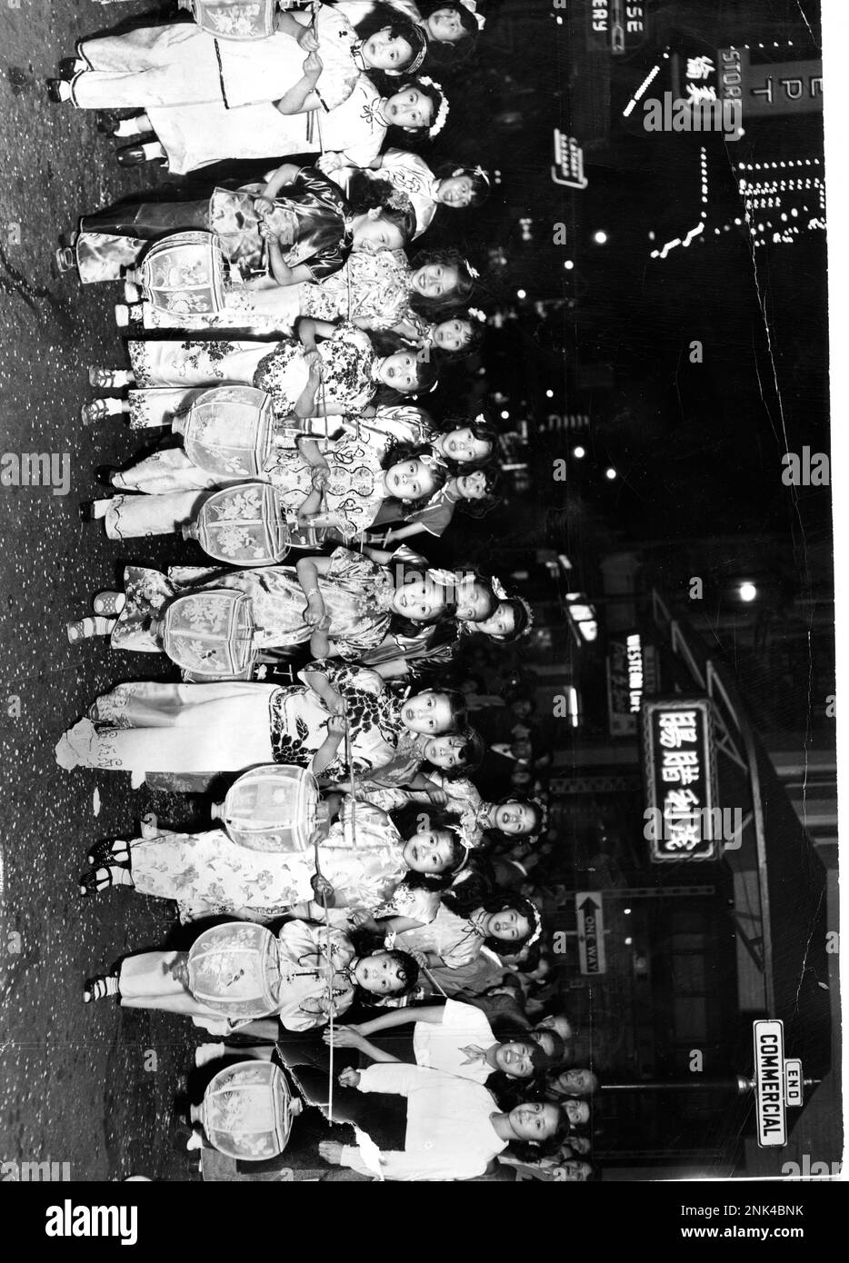 Chinatown Double Ten celebration Chung Wah School Photo ran 10/11/1951 ...