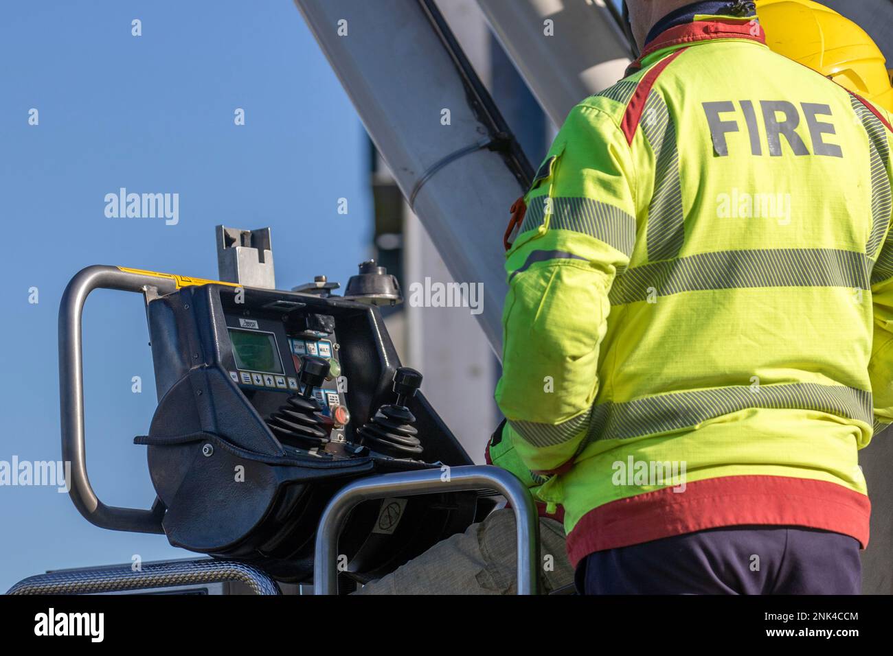Lancashire Fire and Emergency Rescue Team on a training day at Maritime ...
