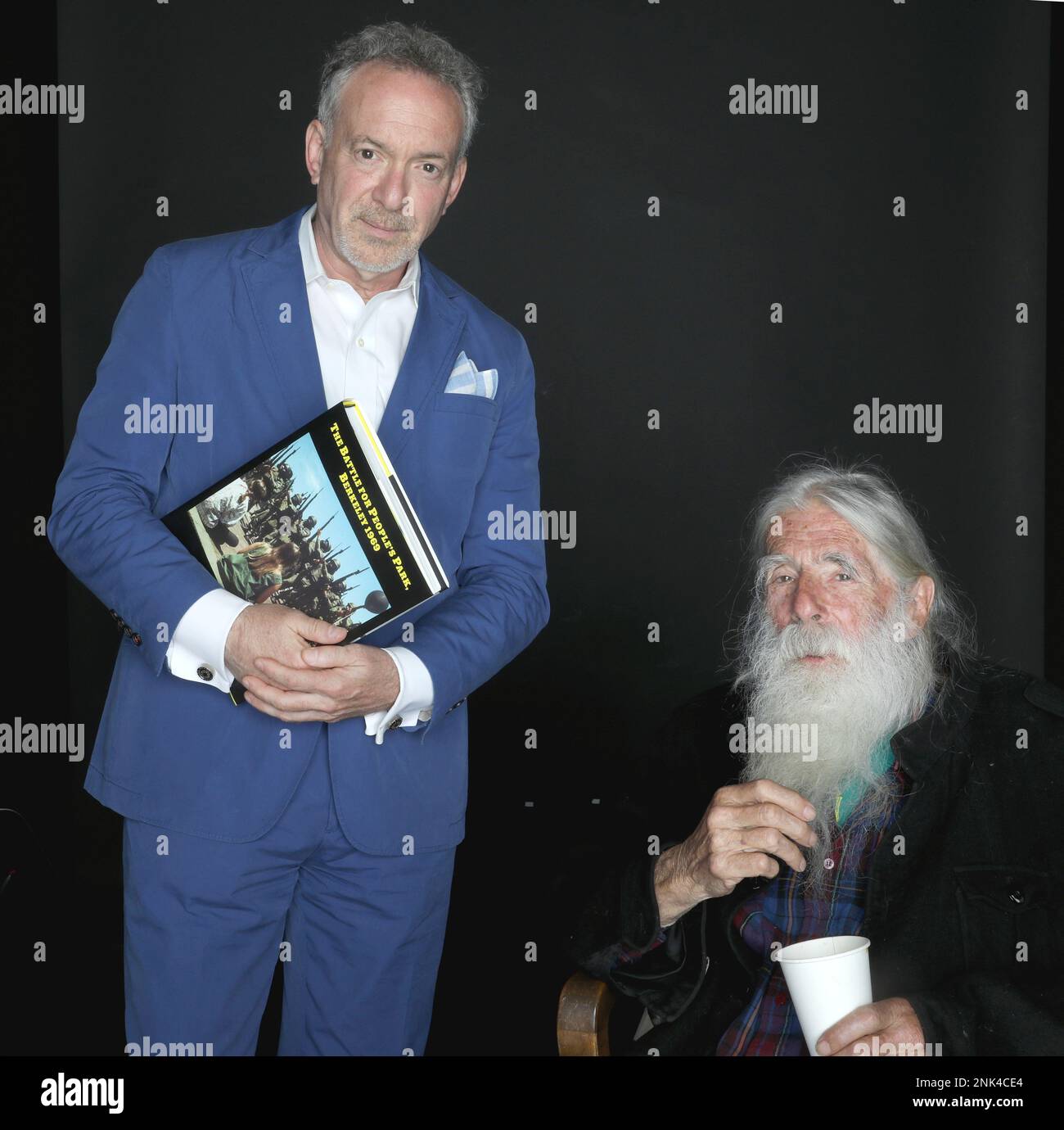 Editor Steve Wasserman (left) of "The Battle for People's Park ...