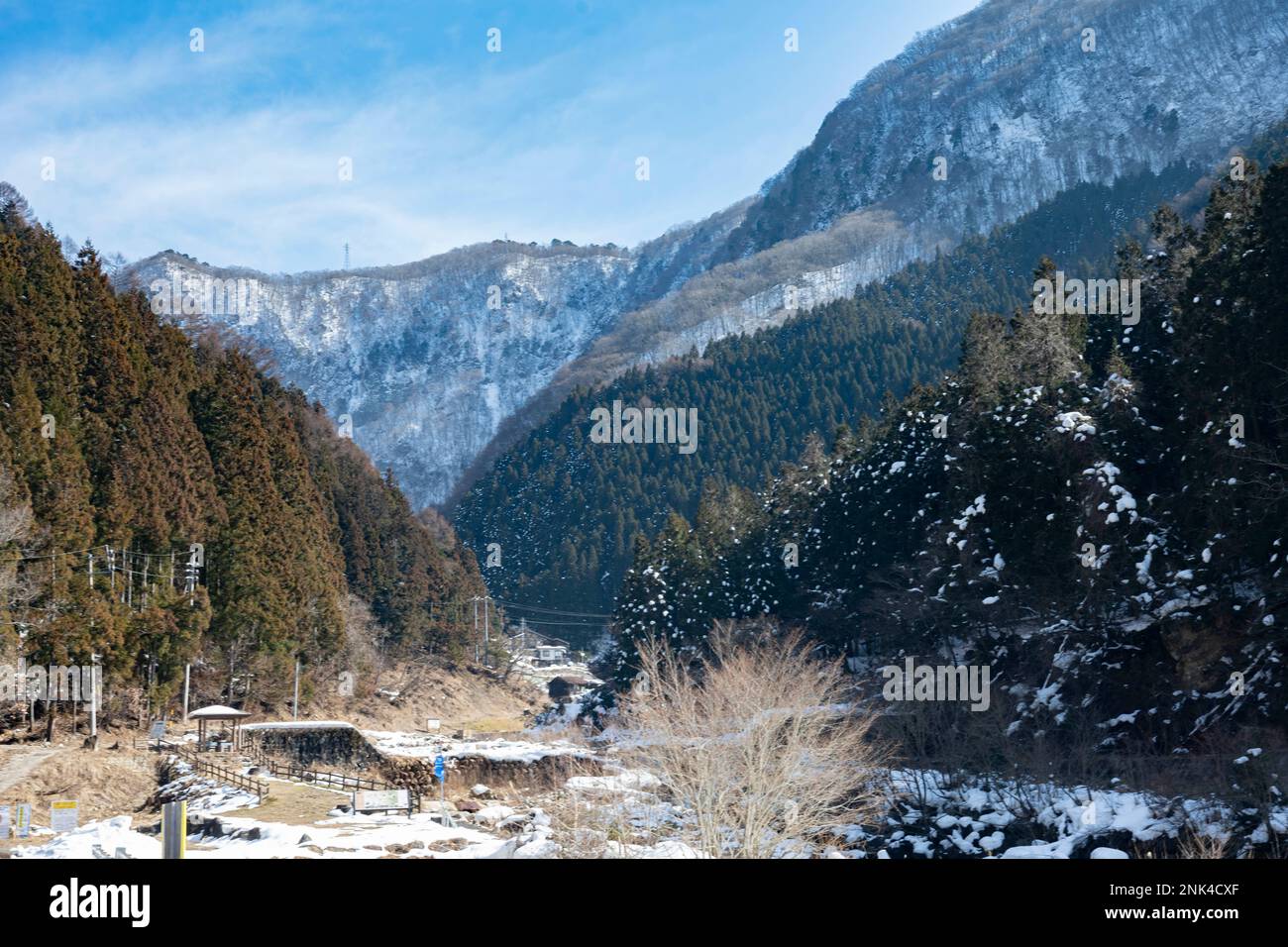 February 12, 2023, Yamanochi, Nagano Prefecture, Japan: General ...