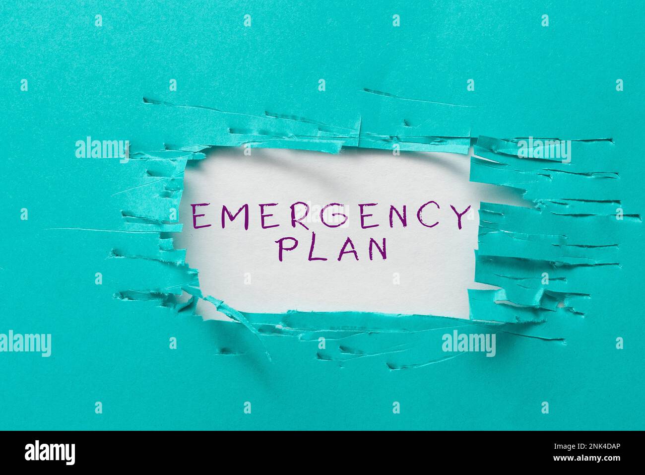 Hand writing sign Emergency Plan. Business approach Procedures for ...