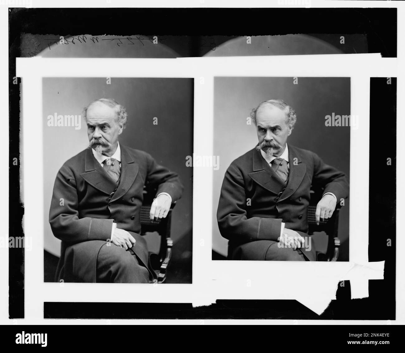 Portrait of William Wetmore Story, a 19th-century American sculptor ...