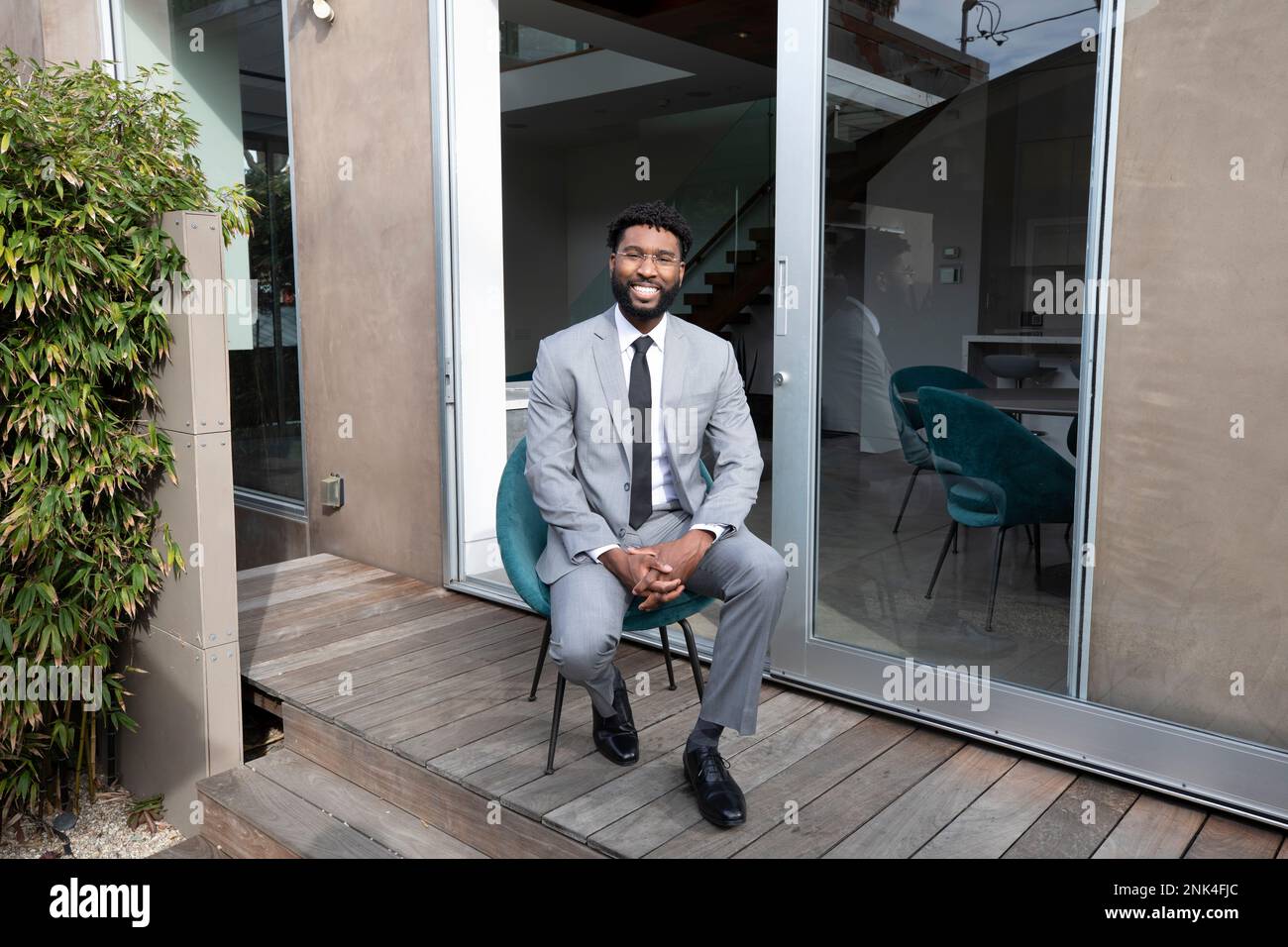 William Huston CCO of Bay Street Capital Holdings pictured in Venice ...