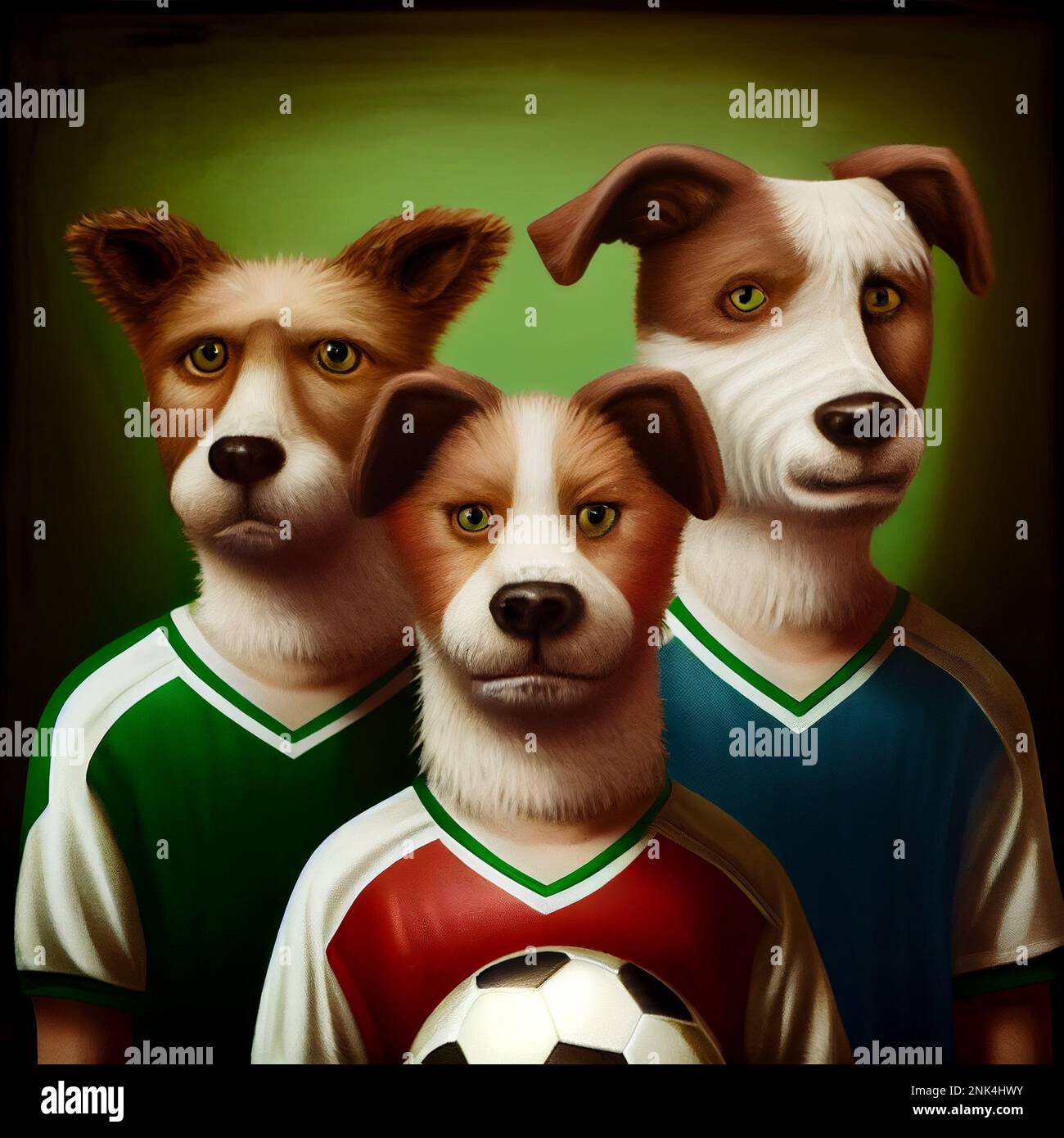 Animal football team hi-res stock photography and images - Alamy